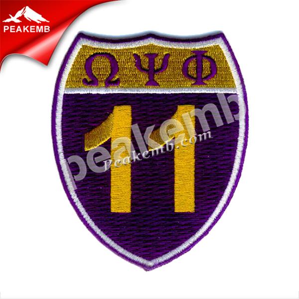 Chinese factory heat transfer Omega Psi Phi patches - Rhinestone ...