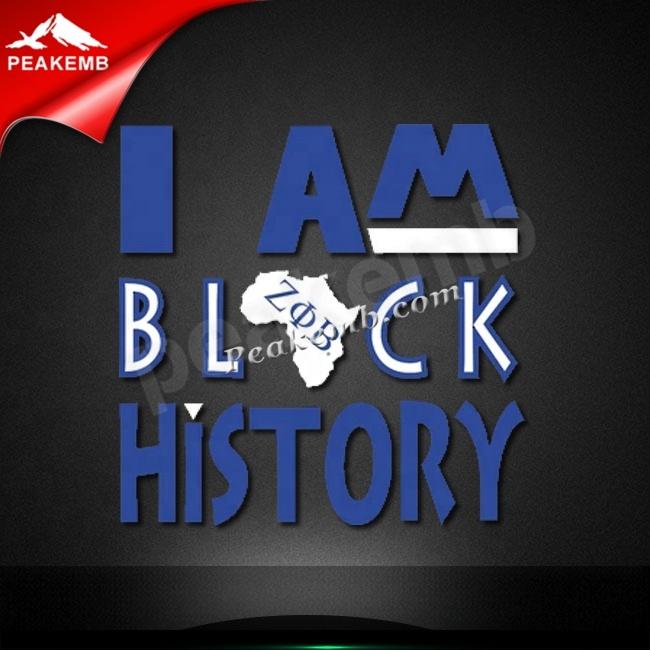 wholesale Heat Transfer Design I am Black History Zeta Printing Vinyl ...