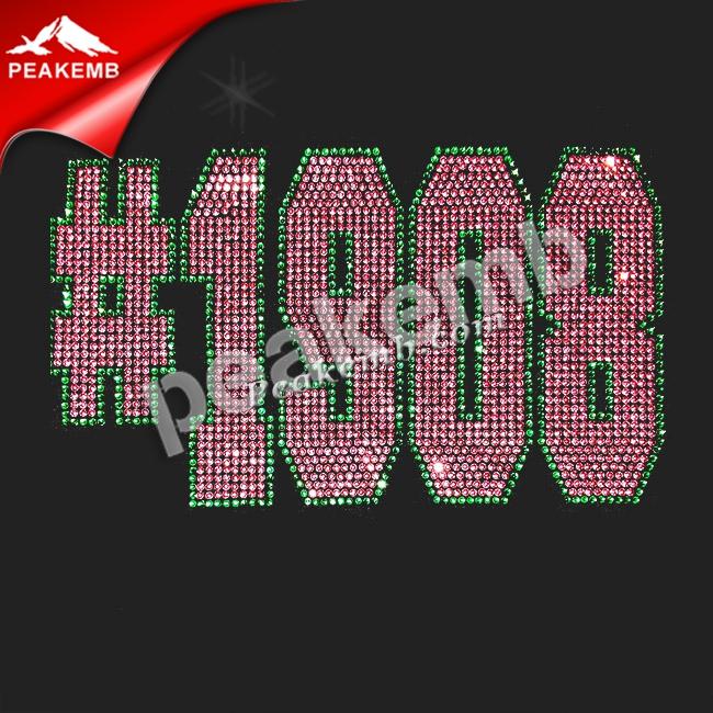 Iron On AKA 1908 Rhinestud hot fix heat transfer for clothing ...